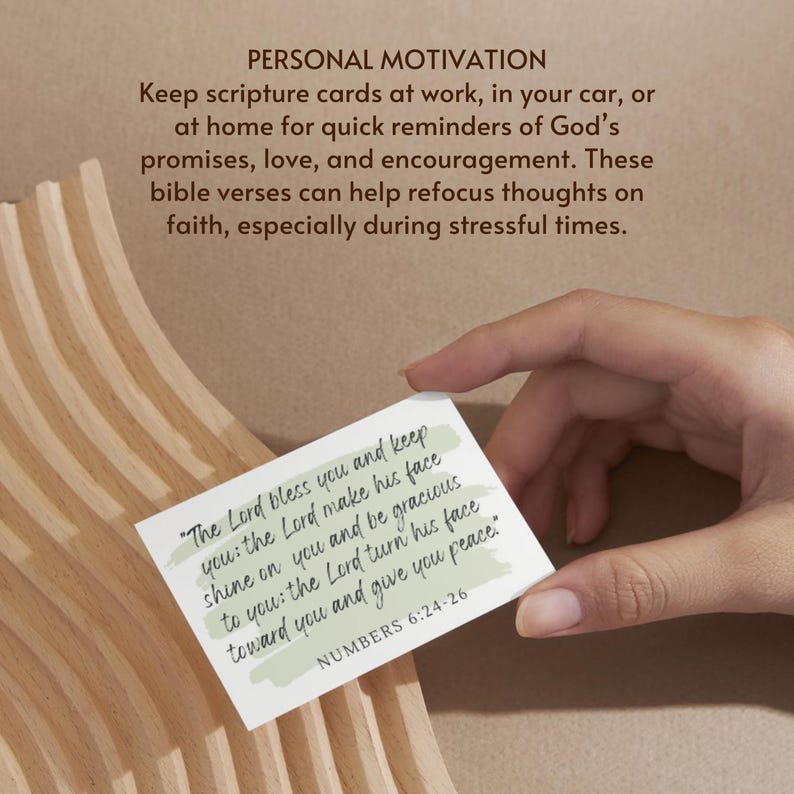 Scripture Cards Printable Bible Verse Cards Printable, Christian ...