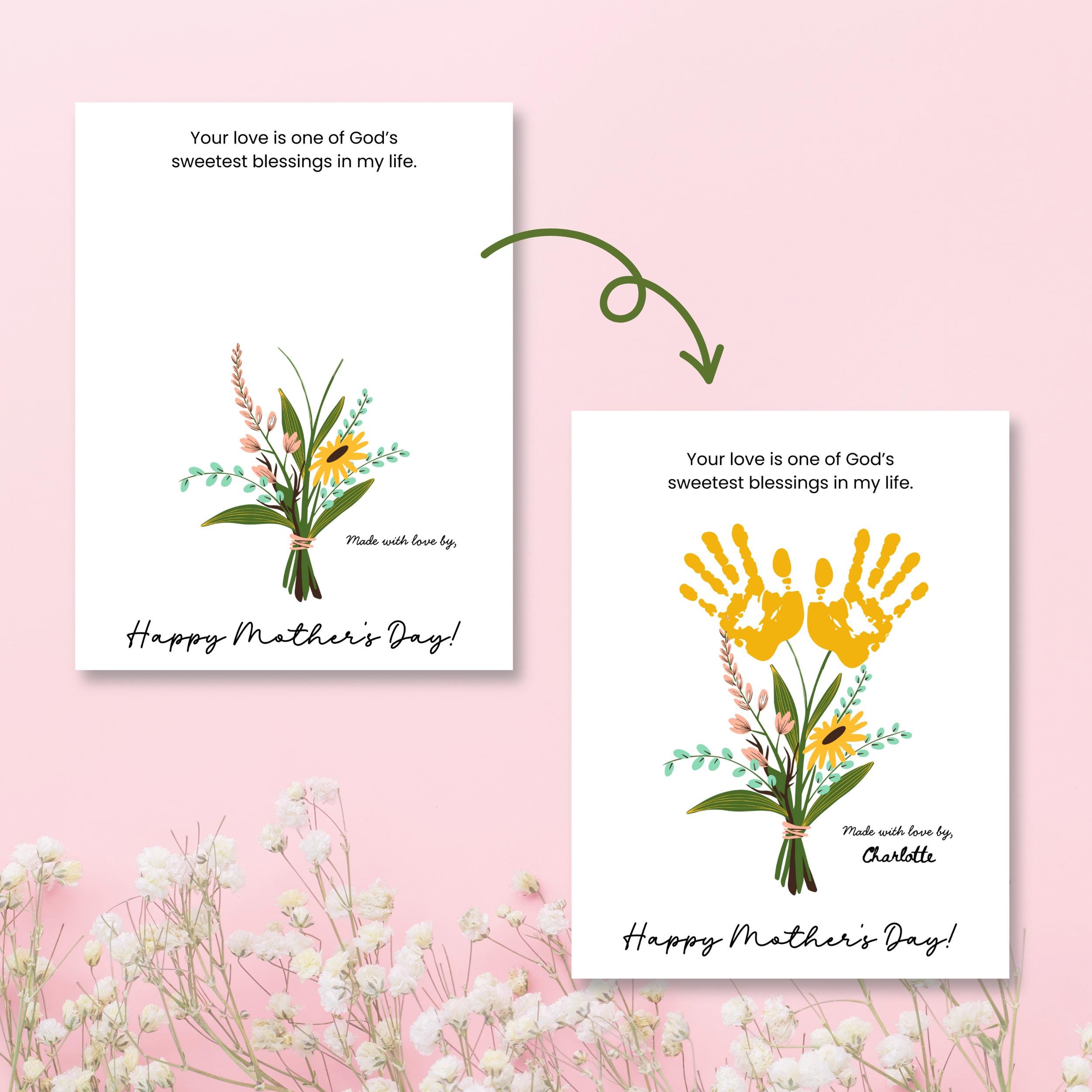 Mother's Day Sunday School Craft Toddler Pre K Kindergarten, Religious ...