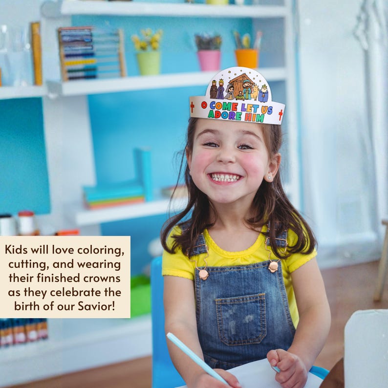 Christmas Sunday School Craft for Kids Printable Bible Craft for Kids ...