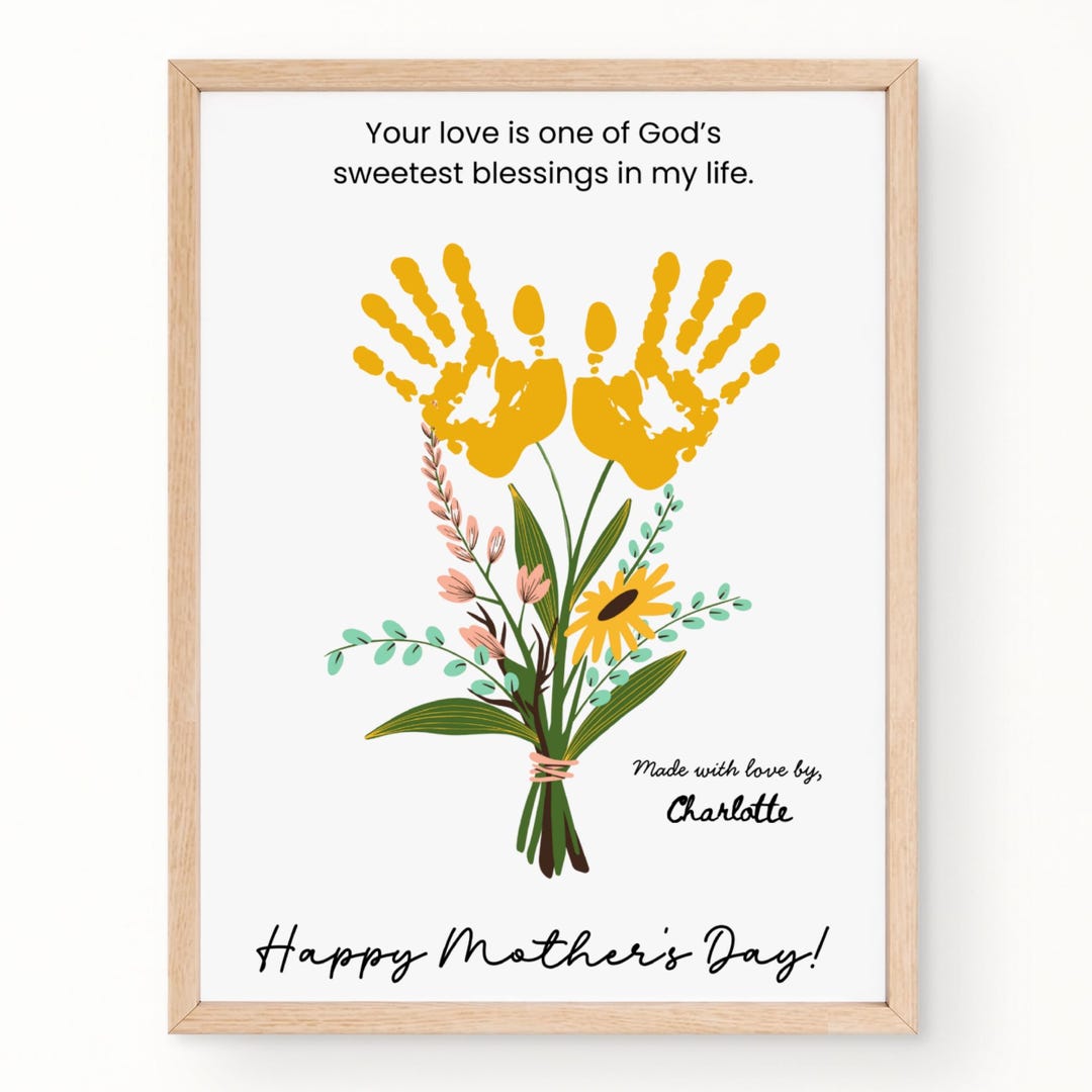 Mother's Day Sunday School Craft Toddler Pre K Kindergarten, Religious ...