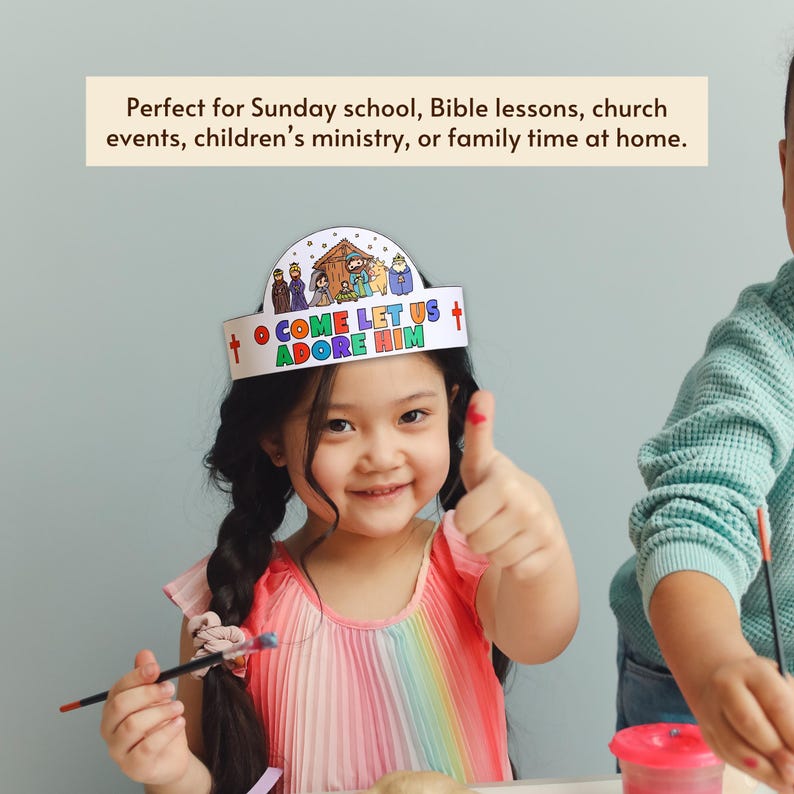 Nativity Activity Printable Sunday School Craft for Kids Printable ...