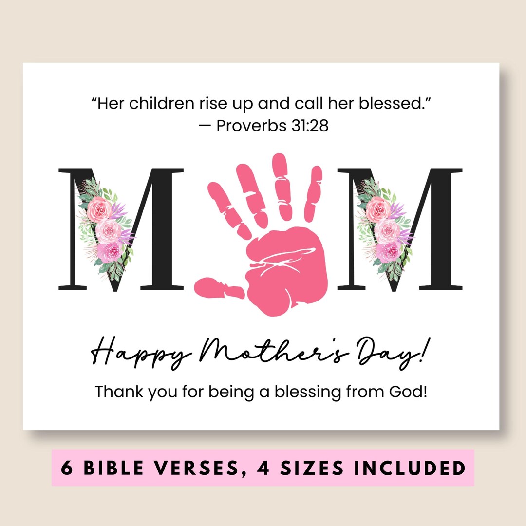 Mother's Day Sunday School Craft Toddler Mothers Day Christian ...