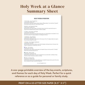 Easter Story Cards Printable Holy Week for Kids Easter Week Activities ...