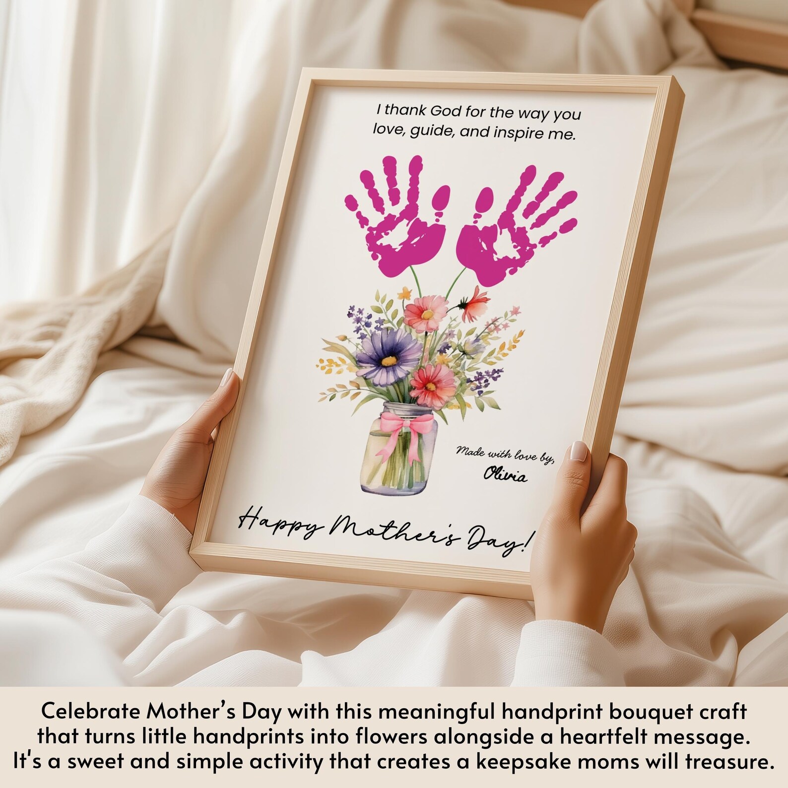 Christian Mother's Day Sunday School Craft Toddler Young Kid, Printable ...