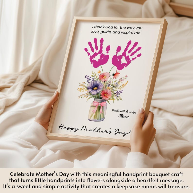 Christian Mother's Day Sunday School Craft Toddler Young Kid, Printable ...