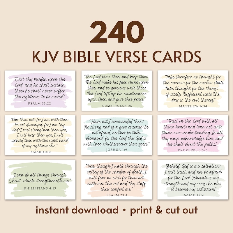 Kids Kjv Christmas Cards - Etsy