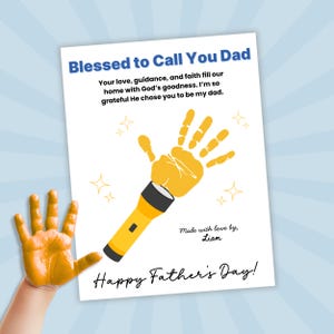 Father's Day Sunday School Craft Preschool Father's Day Craft Christian ...