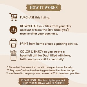 Christian Father's Day Coloring Pages, Sunday School Fathers Day Craft ...