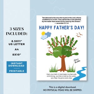 Father's Day Sunday School Craft Preschool Christian Father's Day Craft ...