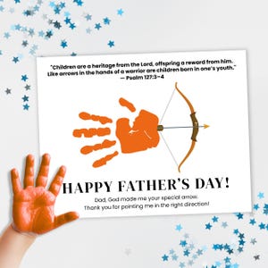 Father's Day Sunday School Craft Preschool Father's Day Craft Christian ...