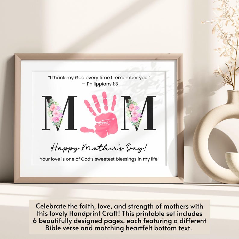 Mother's Day Sunday School Craft Toddler Mothers Day Christian ...