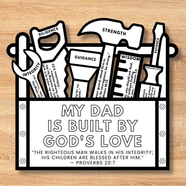 Fathers Day Nursery Craft - Etsy