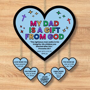 Father's Day Bible Craft Sunday School Fathers Day Craft Church ...