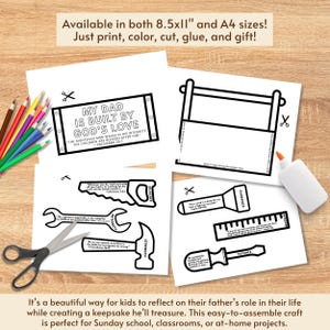 Father's Day Craft Sunday School Crafts to Make & Give for Fathers Day ...