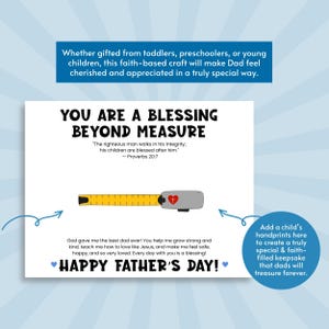 Father's Day Sunday School Craft Preschool Father's Day Craft Christian ...