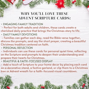 Printable Advent Scripture Cards, Christian Advent Calendar Kids ...