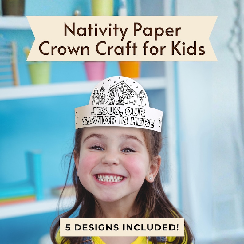 Nativity Activity Printable Sunday School Craft for Kids Printable ...