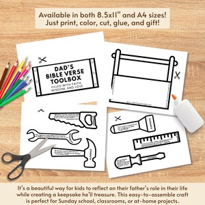 Father's Day Bible Craft Sunday School Fathers Day Crafts for ...