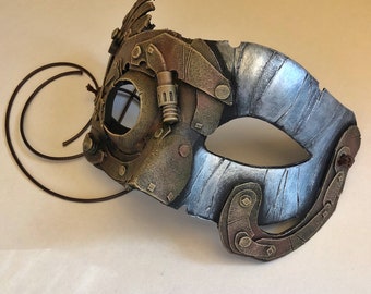 Metal mask | Etsy