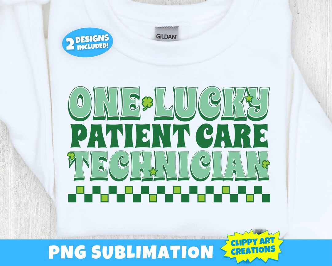 St Patricks Day PCT PNG, Patient Care Technician, Medical Png, Patient ...