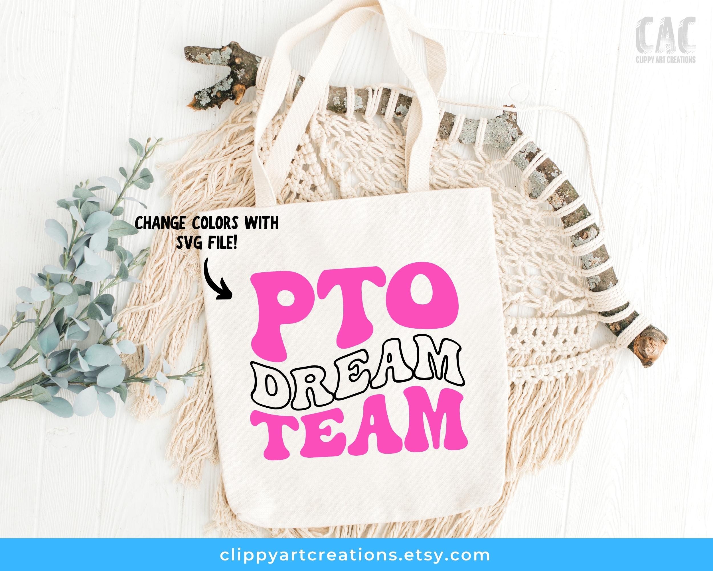 PTO Crew SVG, PTO Mom Svg, Pto Crew Png, Pto Mom Png, School Svg, Pto ...