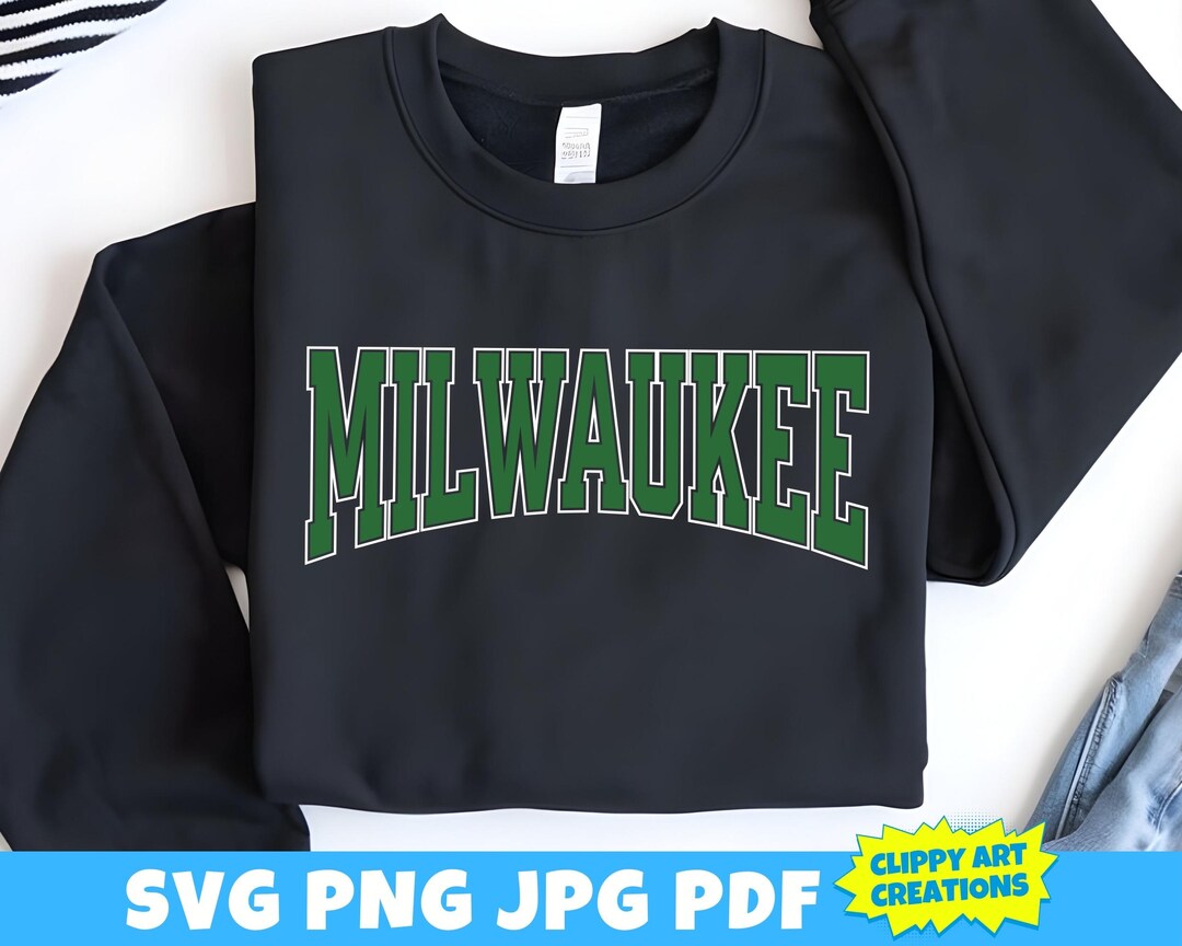 Milwaukee Varsity Letters SVG, Wisconsin SVG, City SVG, Milwaukee Png ...