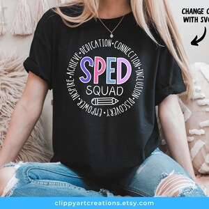 Sped Squad PNG, Sped Teacher SVG, Sped Squad Svg, Sped Dream Team Png ...