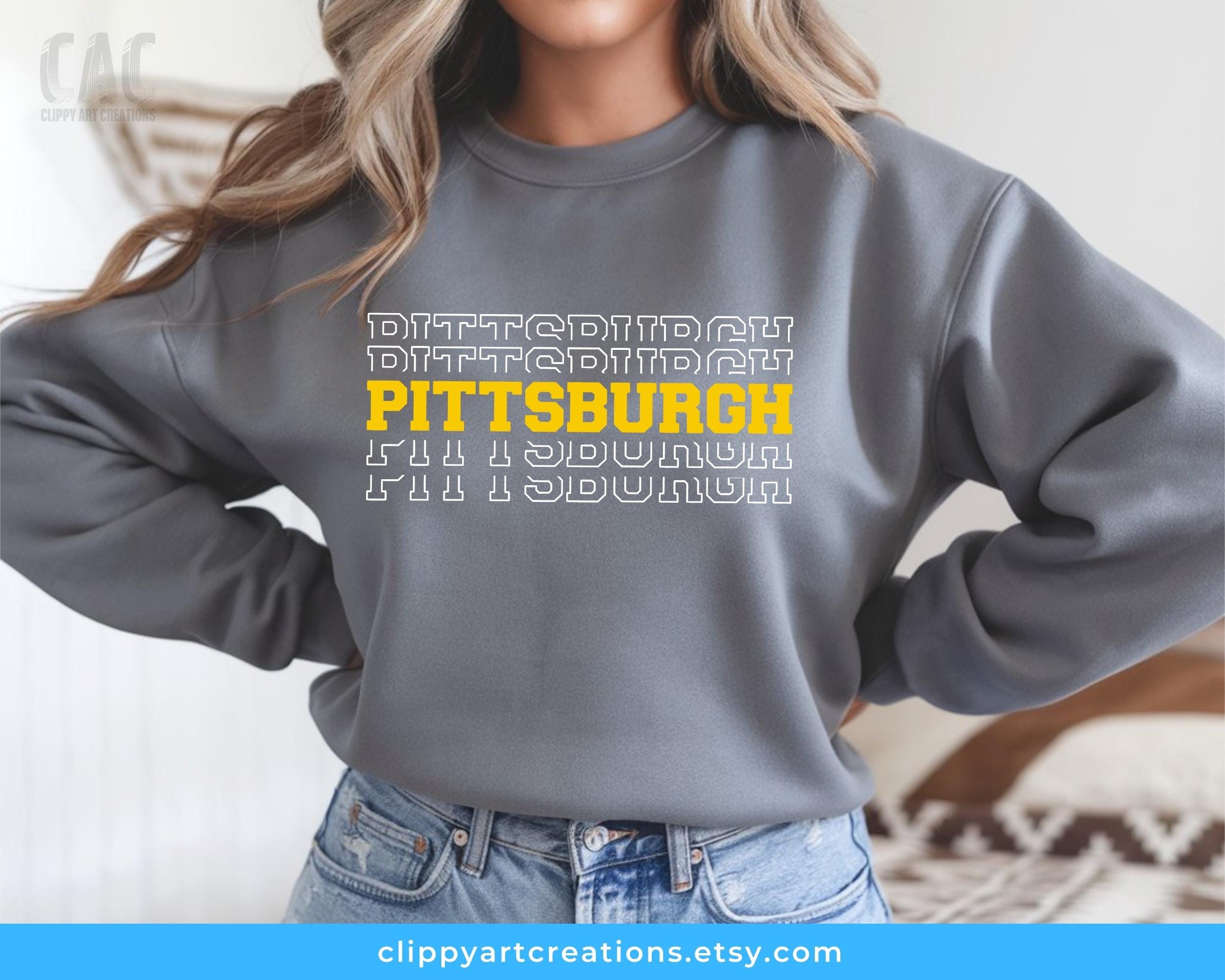 Pittsburgh SVG, City SVG, United States Svg, Pittsburgh Png, Football ...