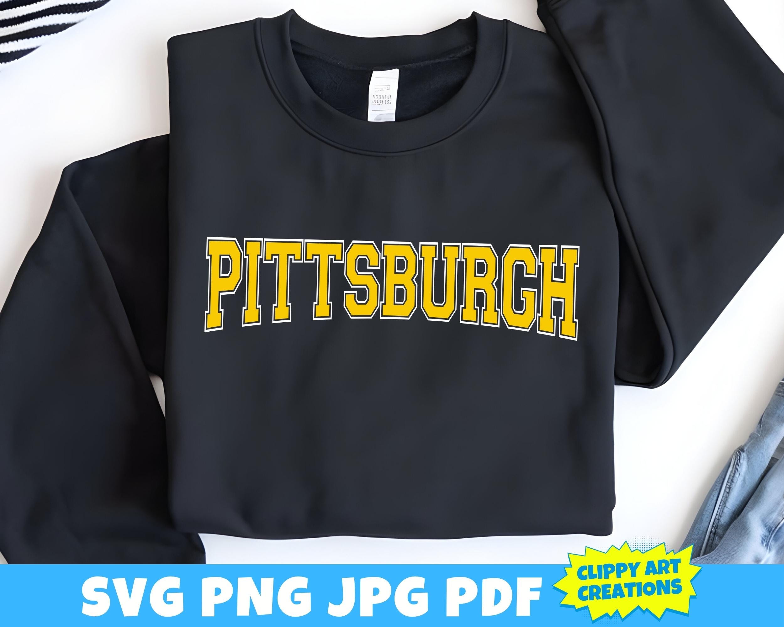 Pittsburgh SVG, City SVG, Pittsburgh Png, Football Svg, Baseball Svg ...