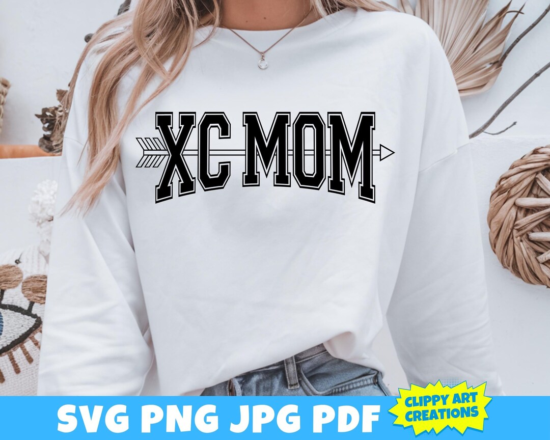 XC Mom Svg, XC Arrow SVG, Xc Mom Png, Xc Senior Mom, Xc Cross Country ...