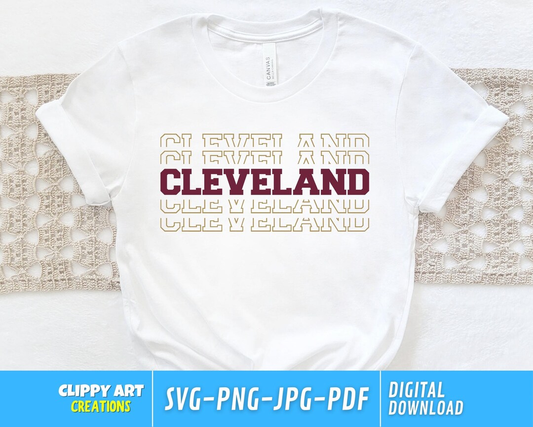 Cleveland SVG, City SVG, Cleveland Png, Ohio Svg, Basketball Svg ...