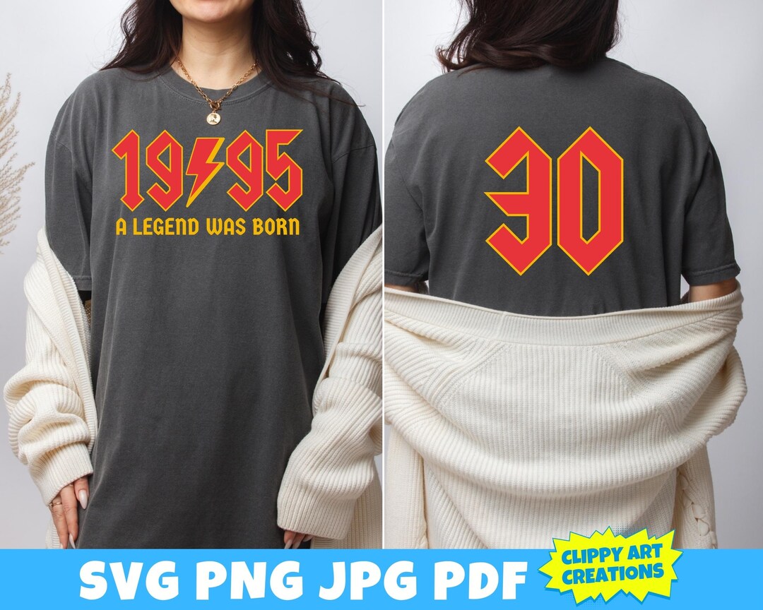 30th Birthday SVG, 1995 Birthday SVG, Its My Birthday SVG, 30 Birthday ...