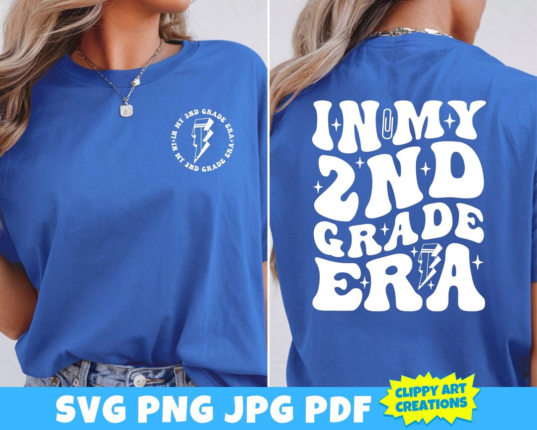 2nd Grade SVG, Back to School Png, 2nd Grade Teacher Svg, First Day of ...