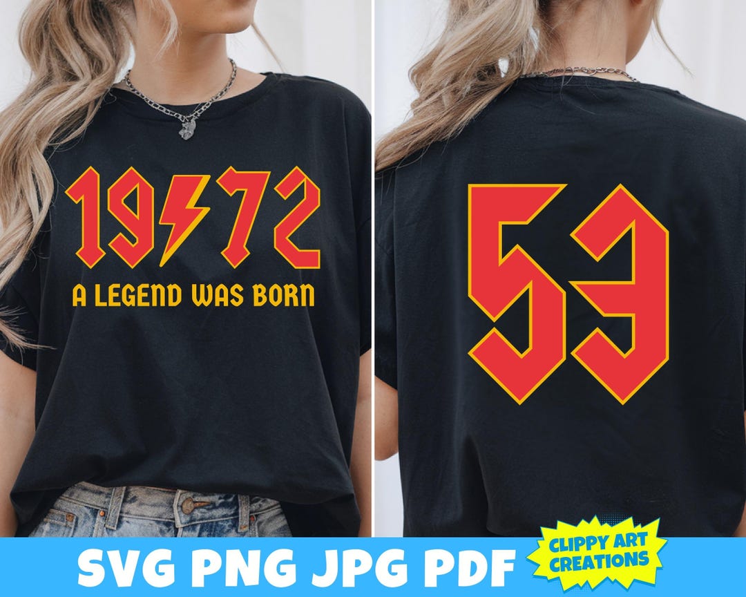 53 Birthday SVG, Its My Birthday SVG, 53 Birthday PNG, 1972 Svg ...