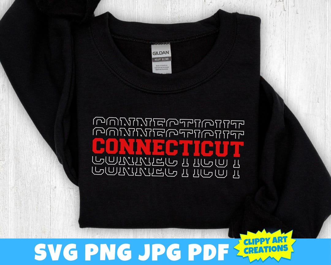 CT SVG, State SVG, Connecticut Svg, Ct Png, Football Svg, Baseball Svg ...