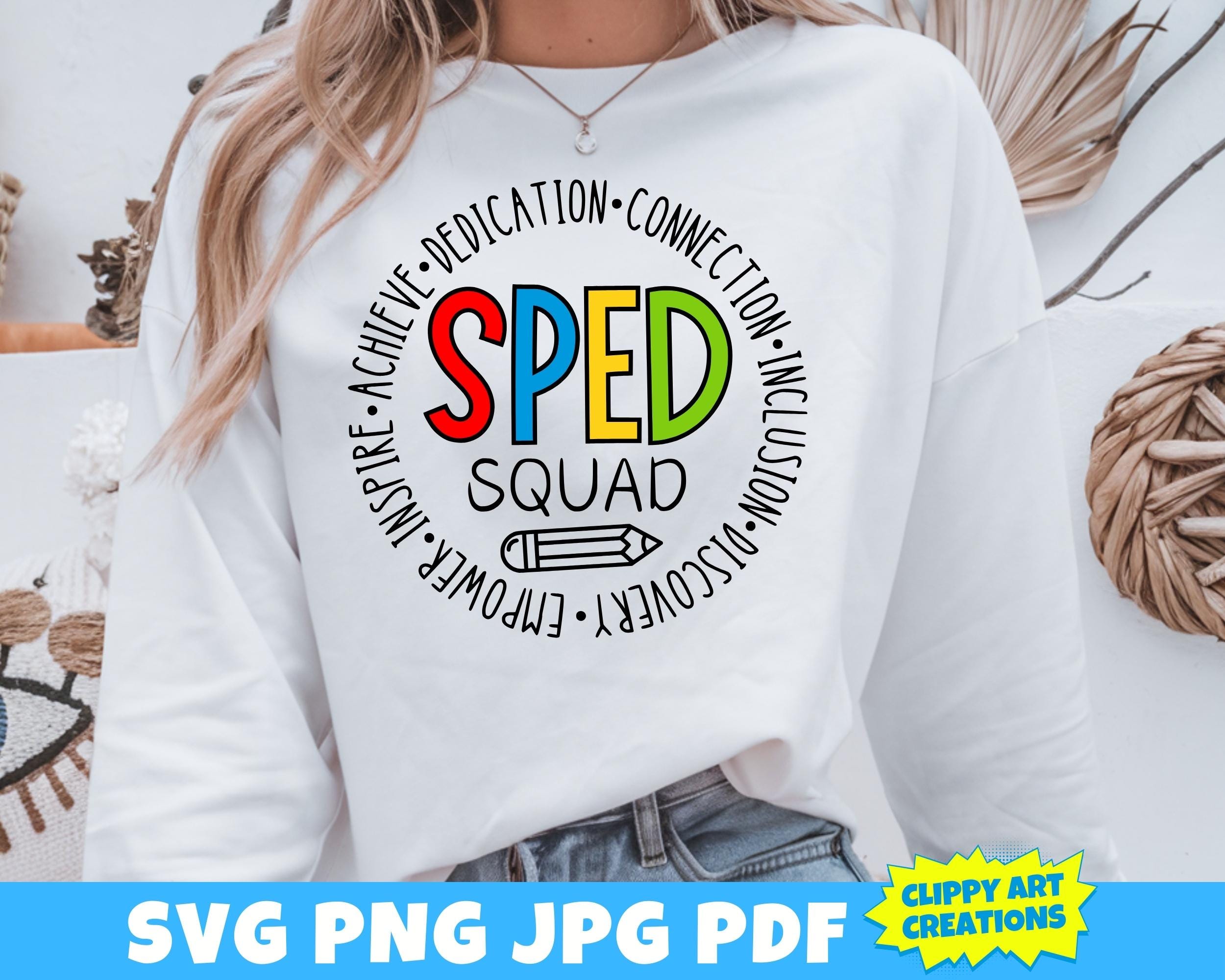 Sped Squad PNG, Sped Teacher SVG, Sped Squad Svg, Sped Dream Team Png ...