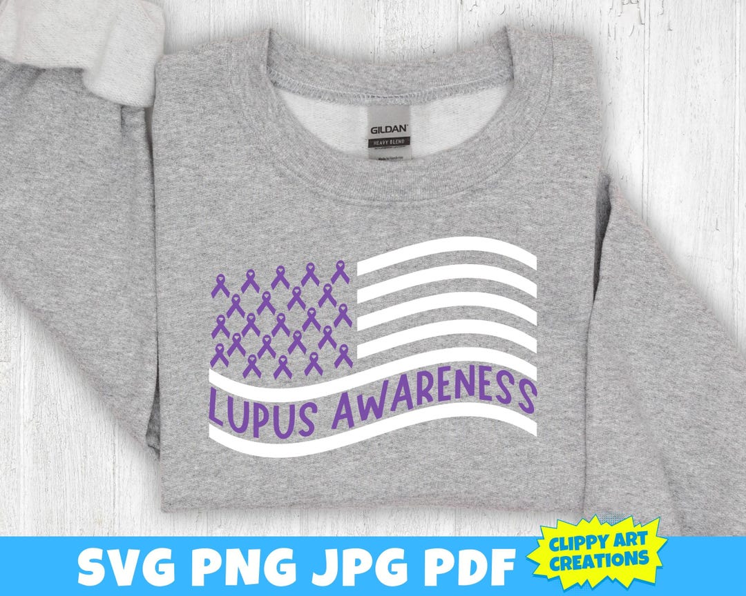 Lupus Awareness SVG, Awareness Ribbons SVG, Lupus Support Squad Png ...