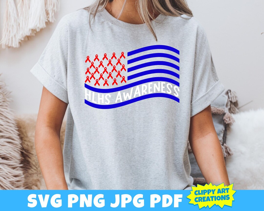 HLHS Awareness SVG, Awareness Ribbons SVG, Hlhs Png, Heart Awareness ...