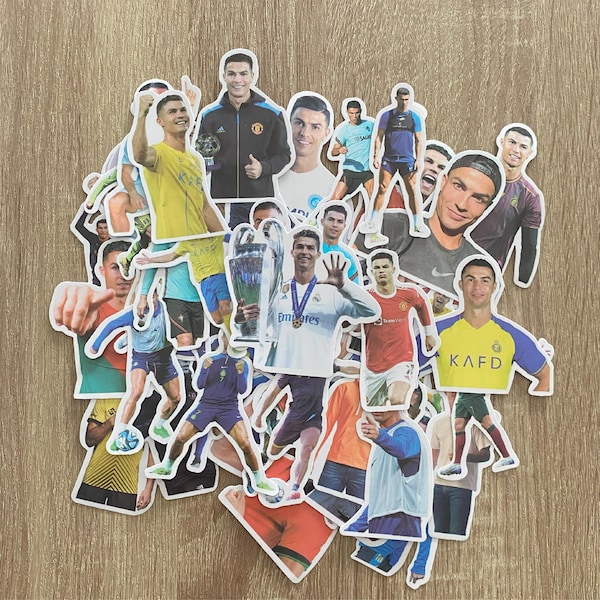 Cristiano ronaldo stickers - Etsy España