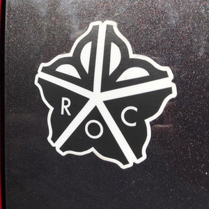 Rochester, NY Flower Sticker - Etsy