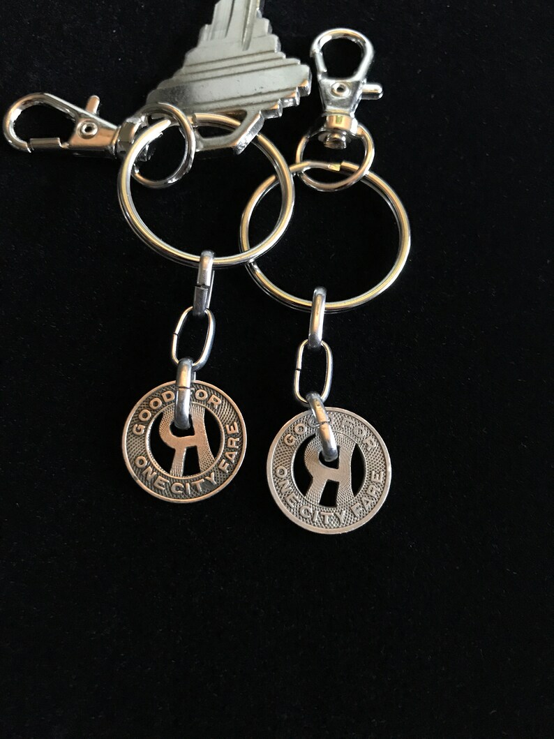 Rochester New York Token Key Chain, Bus Token, Subway Token, Key Chain ...