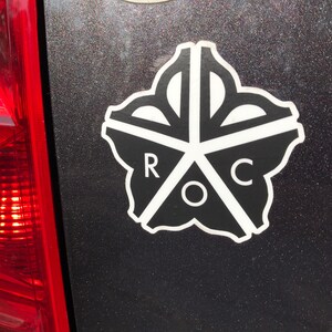 Rochester, NY Flower Sticker - Etsy