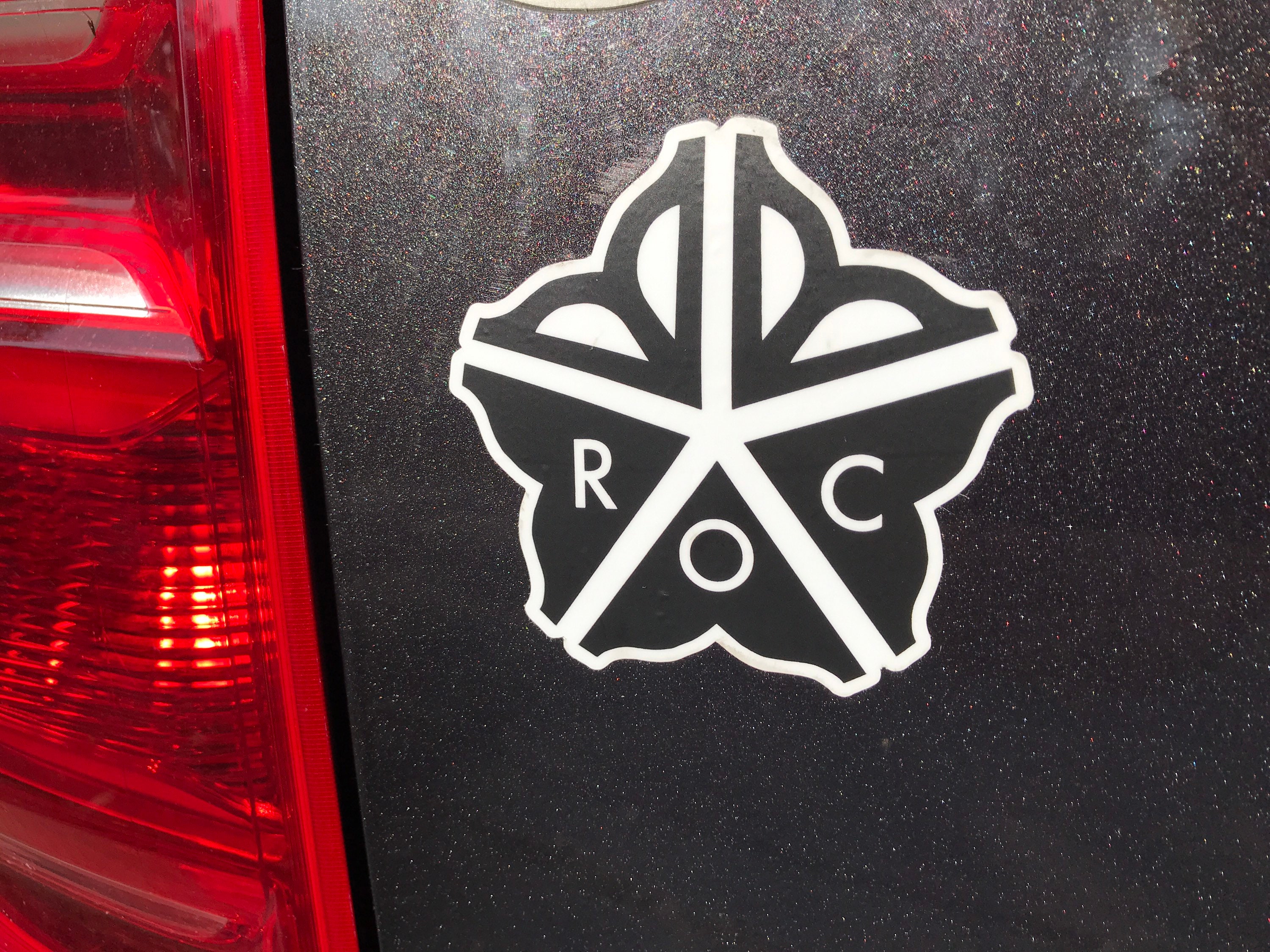 Rochester, NY Flower Sticker - Etsy