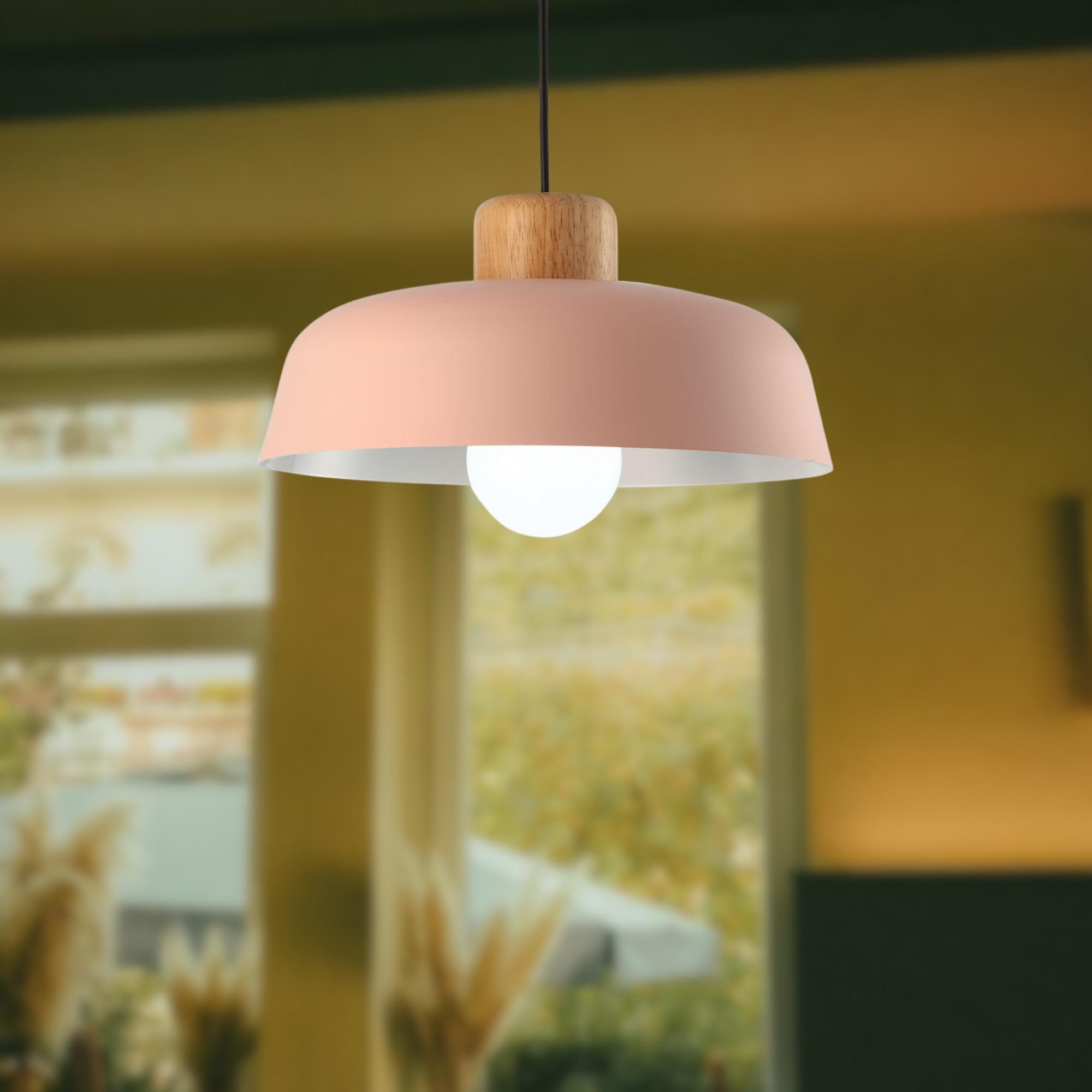 Nordic Wooden-style Living Room Small Chandelier Creative Unique Modern ...