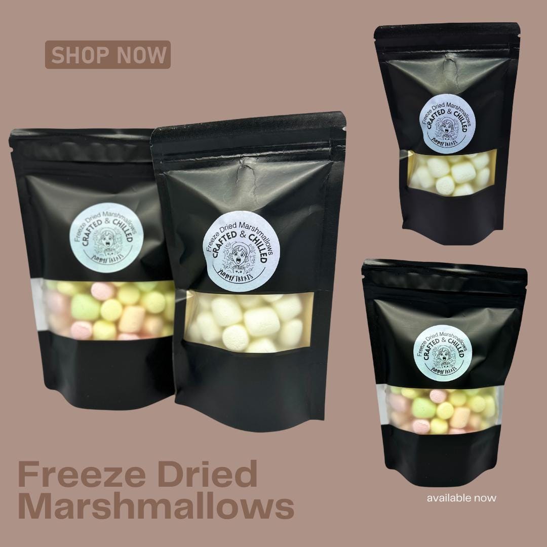 Freeze Dried Marshmallows - Etsy