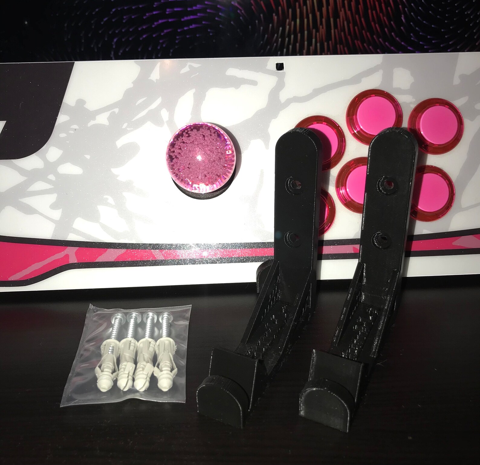 Arcade Control Panel Mounting Brackets (set of 2) - Etsy