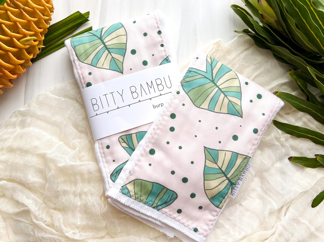 Taro / Kalo Print Baby Burp Cloth Baby Newborn Baby - Etsy