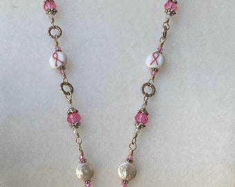 Crystal Pink Ribbon - Etsy