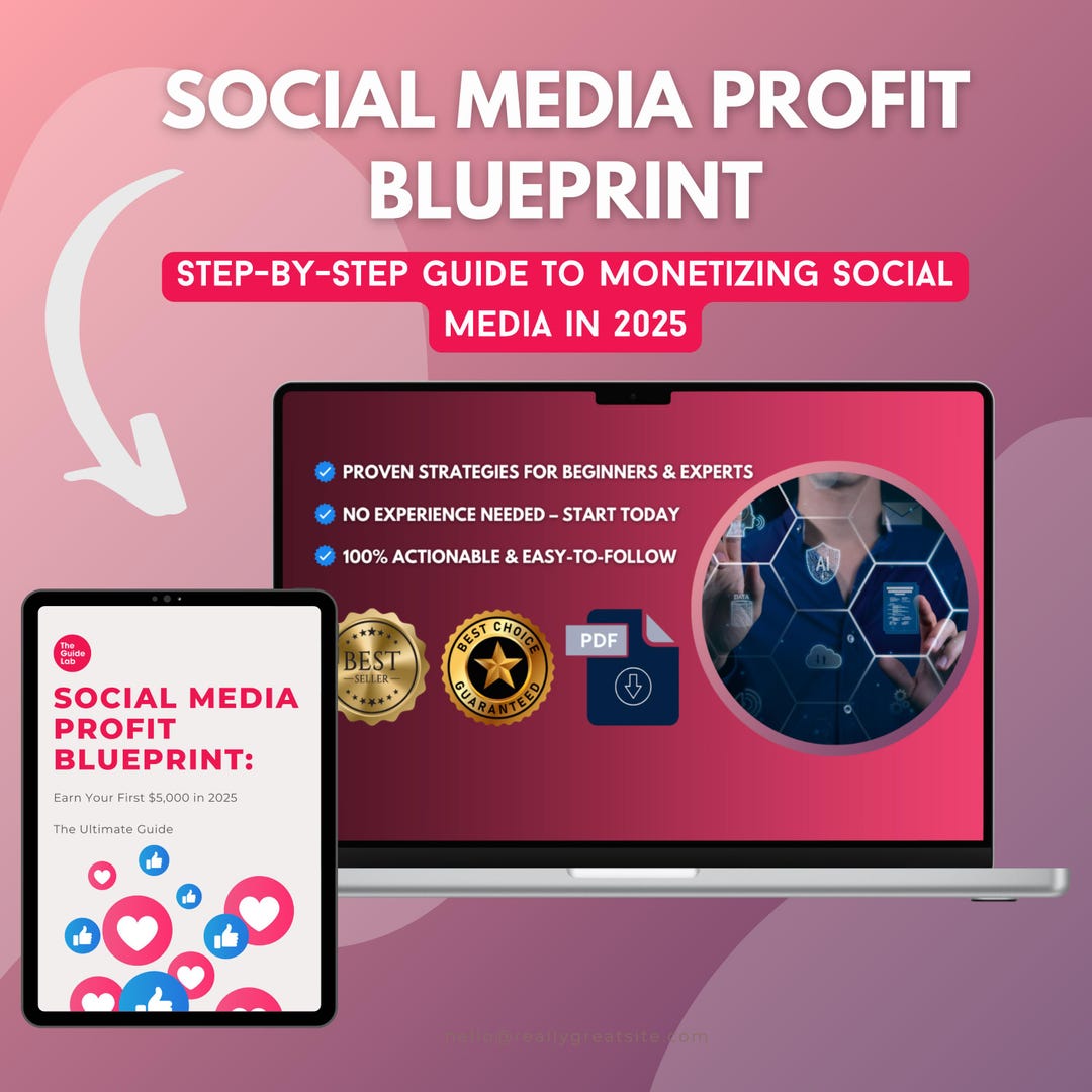 Social Media Profit Blueprint | Step-by-step Guide to Earn Online ...