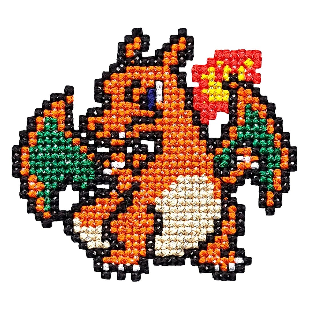 Embroidery Design Pokemon Machine Embroidery Pokemon Charizard Machine ...